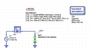 Comparing Simulation Results of the Knowm M-MSS Model in Xyce and ...